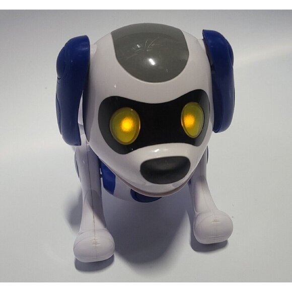 Unbranded | Toys | Redbox Blue White Gray Robot Dog Barks Moves Eyes ...